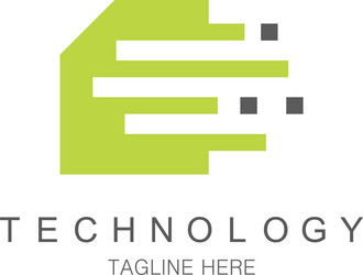 Financial data analytics logo design Royalty Free Vector