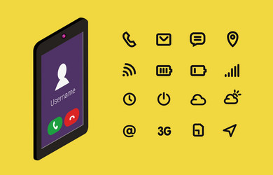 Phone User Interface Vector Images (over 66,000)