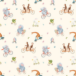 Beautiful seamless pattern for children Royalty Free Vector