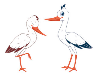 Storks Vector Images (over 9,400)
