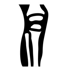 Knee joint Royalty Free Vector Image - VectorStock