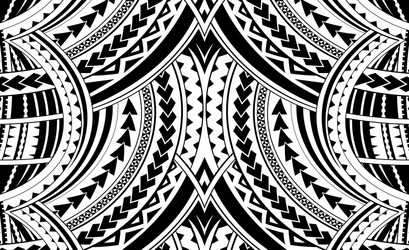 Samoa tribal ornament Royalty Free Vector Image