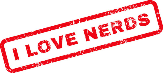 I love boy text rubber stamp Royalty Free Vector Image