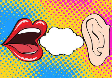 Man Whispering into Womans Ear Cartoon Vector Images (48)