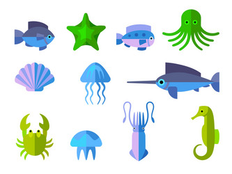 Aquatic Royalty Free Vector Image - VectorStock