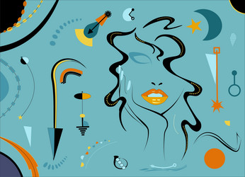 Painter Abstract Miro Vector Images (62)