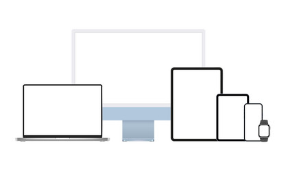 Desktop Mockups Vector Images (over 6,700)