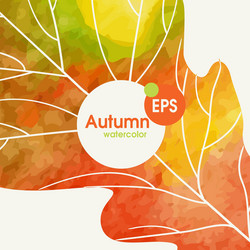 Magic autumn background Royalty Free Vector Image