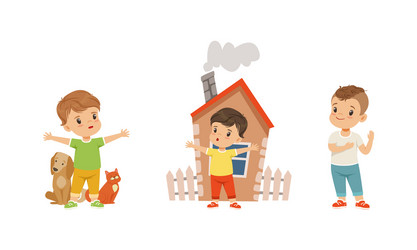 Honest Child Clipart Image