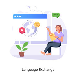 Language Exchange Vector Images (over 1,400)
