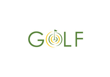 Golf neon label Royalty Free Vector Image - VectorStock