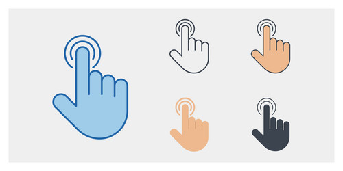 Ok button icon symbol template for graphic Vector Image