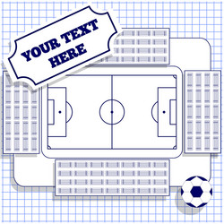 Usa ncaa division 1 football map Royalty Free Vector Image