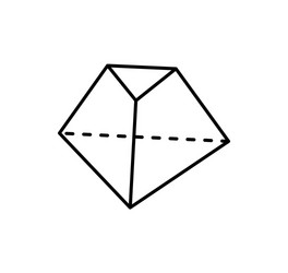 Octahedron Shape Geometric Vector Images (over 850)