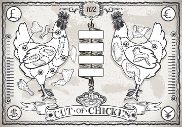 Vintage Chicken Vector Images (over 16,000)