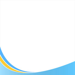 Blue and orange business footer Royalty Free Vector Image