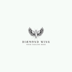 Diamond Wing Logo Vector Images (over 510)