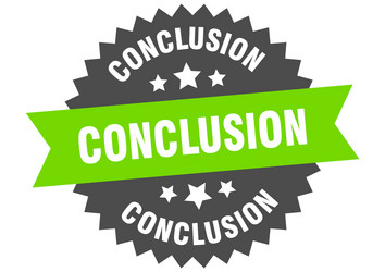 Conclusion Ribbon Round Vector Images (56)