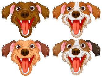 Cartoon Dog Mouth Open Vector Images (over 170)