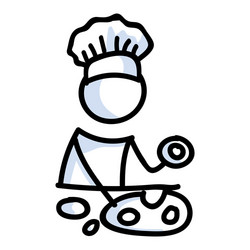 Stickman Cook Vector Images (over 140)