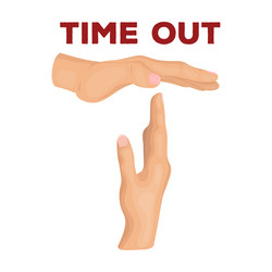 Timeout Hand Signal Vector Images (63)