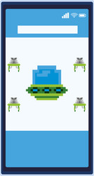 Pixel Monsters Virus Vector Images (over 110)