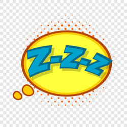 Zzz Comic Pop Vector Images (68)