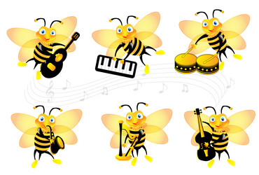 Bee Music Vector Images (over 400)