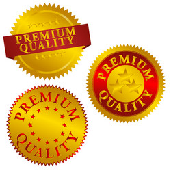 Premium quality label Royalty Free Vector Image