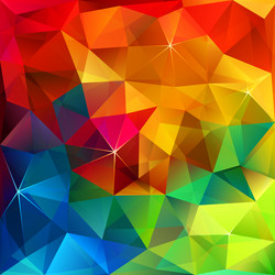 Abstract 3d trinangle pattern Royalty Free Vector Image