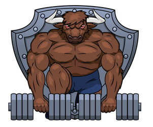 Bull Bodybuilding Vector Images (over 140)