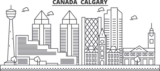 Calgary Skyline Vector Images (over 240)