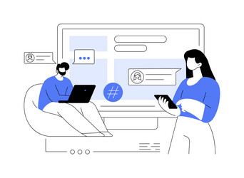 Communication Platform Vector Images (over 8,400)