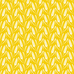Green wheat seamless pattern spring Royalty Free Vector