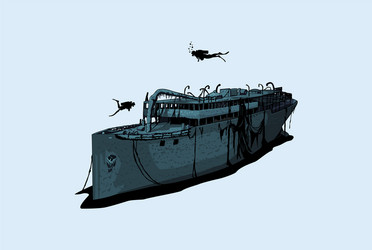 Shipwreck Drawing Vector Images (over 620)