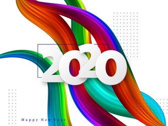 Abstract colorful background color flow Royalty Free Vector