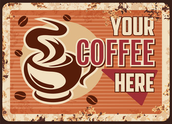 Coffee poster Royalty Free Vector Image - VectorStock