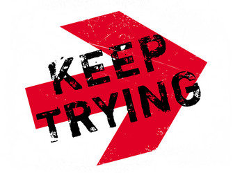 Keep Trying Vector Images (over 140)