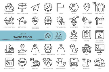 Navigation Pictogram Vector Images (over 11,000)