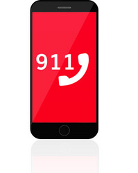 Mobile call screen template incoming phone Vector Image