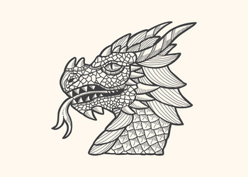 Dragon Head Vector Images (over 11,000)