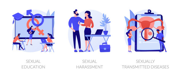 Sexual behavior abstract concept Royalty Free Vector Image Sexual behavior abstract concept Royalty Free Vector Image