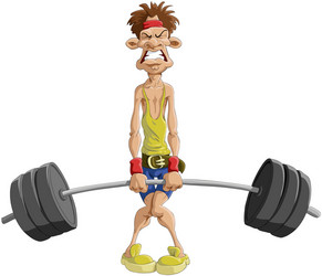 Muscle Weakness Clip Art