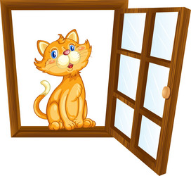 Cat Window Vector Images (over 3,800)
