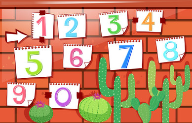 Wall Flashcard Vector Images (20)