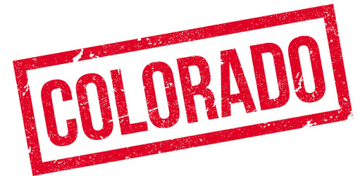 Colorado rubber stamp Royalty Free Vector Image