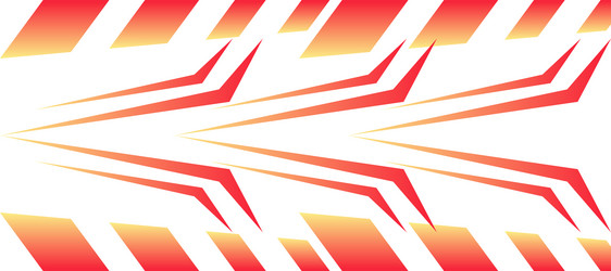 Sporty sharp red gradient overlay geometric modern