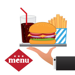 Fast Food Server Vector Images (over 1,400)