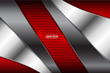 Red metallic background Royalty Free Vector Image