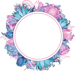 Pink Purple Floral Frame Vector Images (over 4,700)